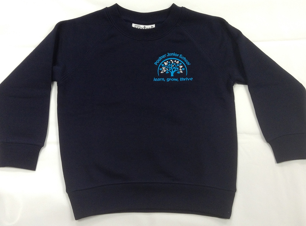 Poulner Junior School - Poulner Junior School - Sweatshirt - New Logo ...